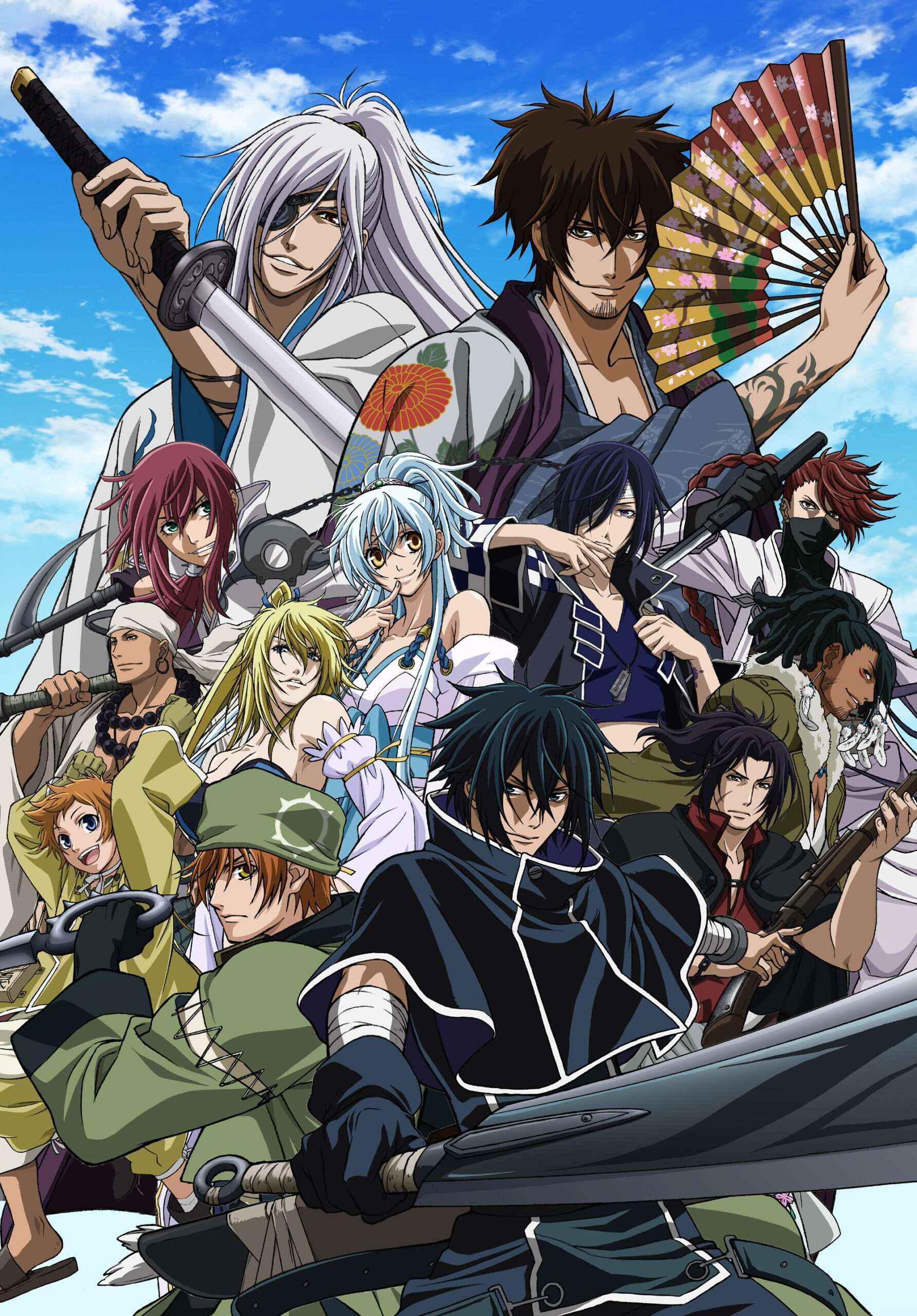 Brave 10 faz sua estreia dublado na Anime Onegai, com elenco de peso ...