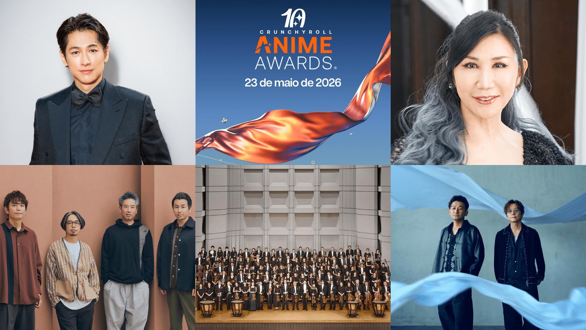 Crunchyroll Anime Awards 2026 terá apresentações de Dean Fujioka, Asian ...